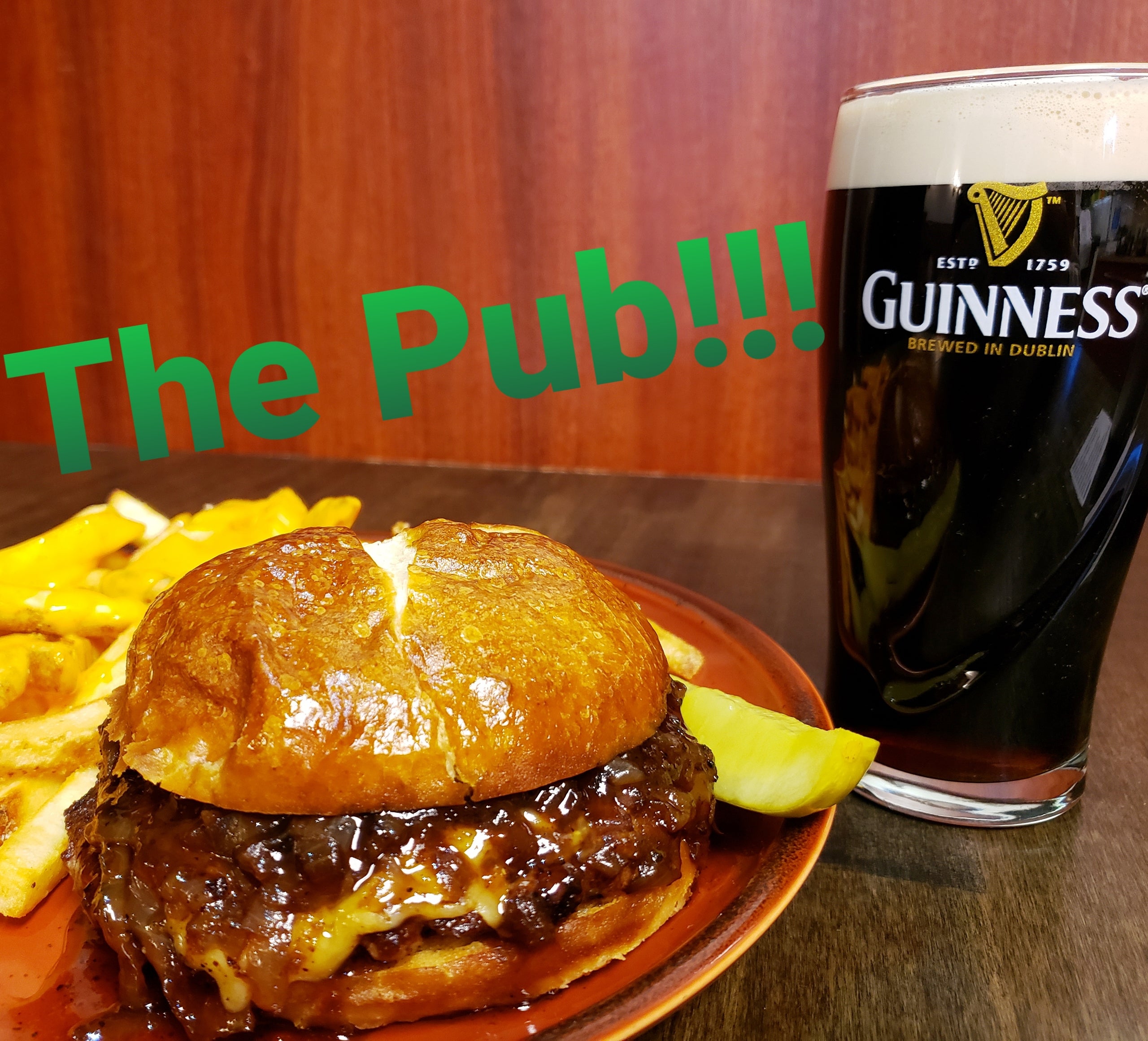 The Pub Burger | The Barnyard