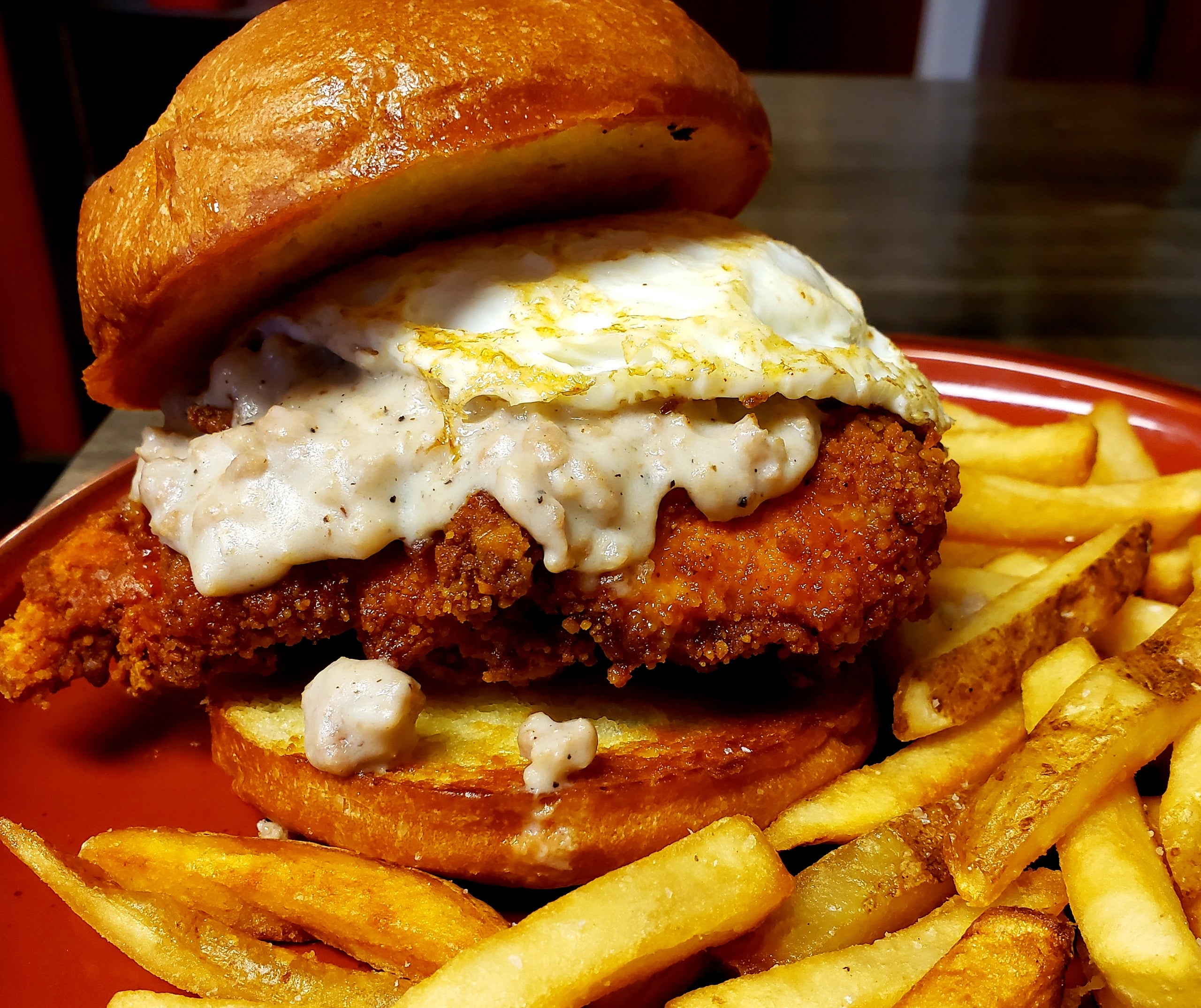 Country Fried Chicken SANDWICH | The Barnyard